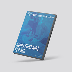 ASHI Adult First Aid | CPR AED DVD (2020) – PPM Company Store