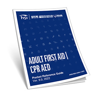 ASHI CPR, AED, and Basic First Aid Pocket Reference Guide – PPM Company ...